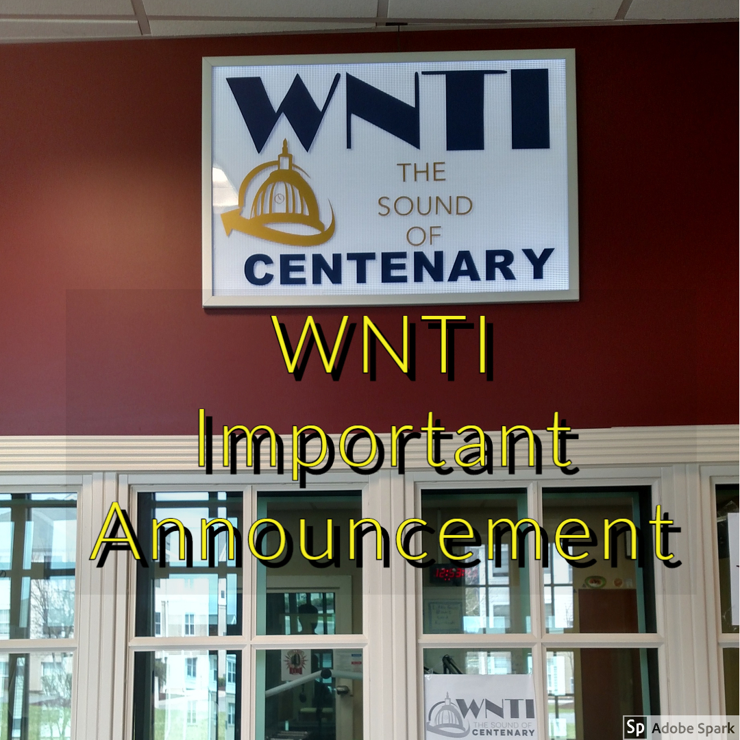 WNTI Programming Notice – December 9th, 2020 – WNTI Radio – Centenary ...